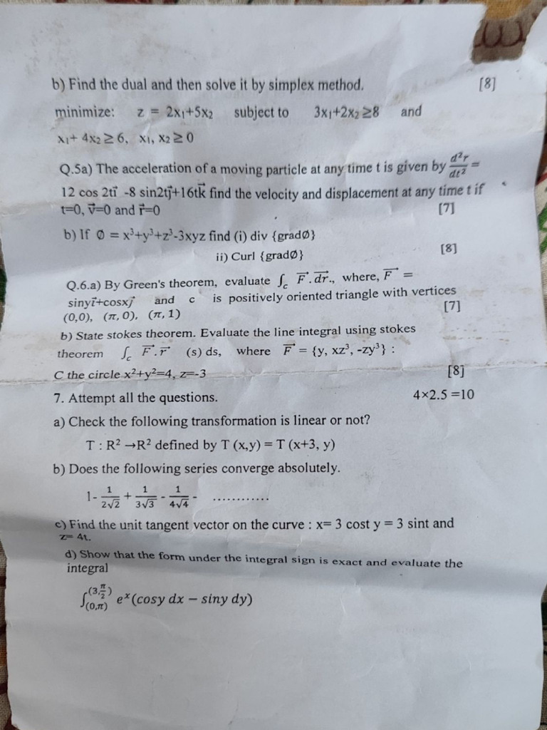 GCES Assessment Exam-III | PDF