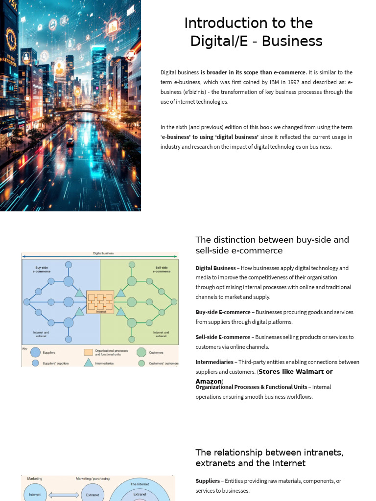 Understanding Digital Business Concepts | PDF | Advertising | Social Media