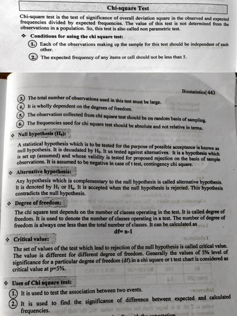 Understanding the Chi-Square Test | PDF | Chi Squared Test | Hypothesis