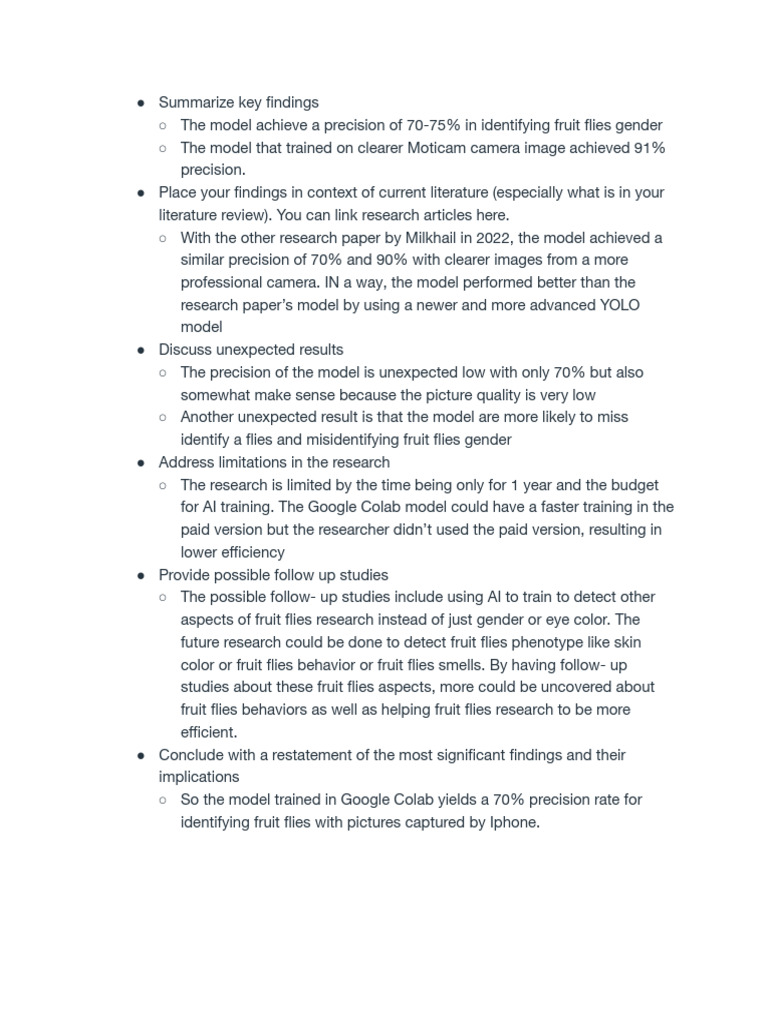 Discussion Section Outline | PDF
