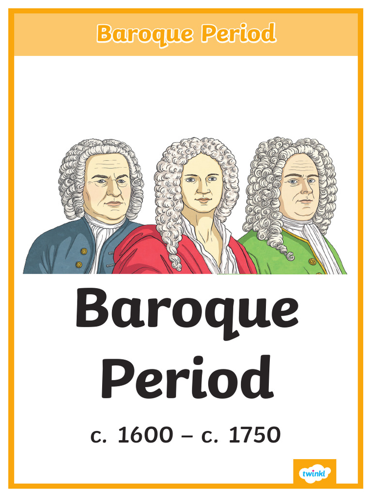 Baroque Period Music Display Posters | PDF