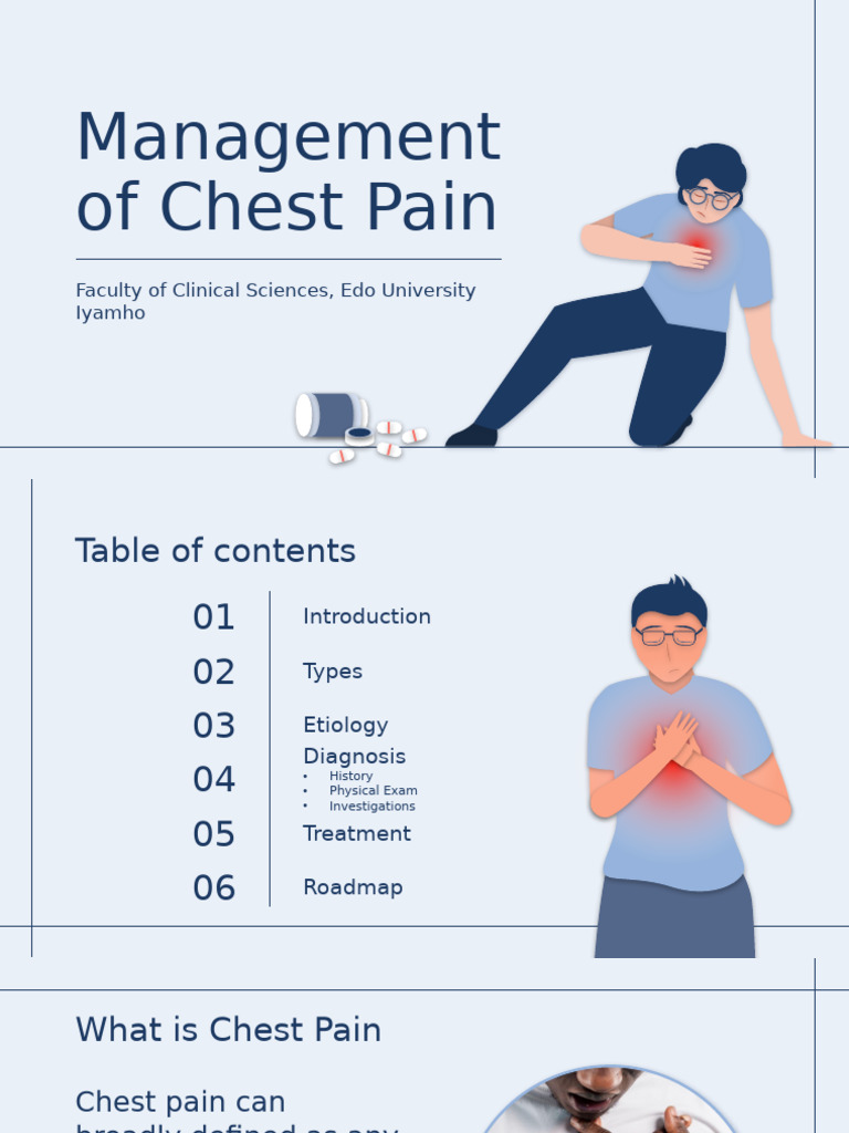 APPROACH TO MANAGEMENT OF CHEST PAIN | PDF | Thorax | Thorax (Human Anatomy)