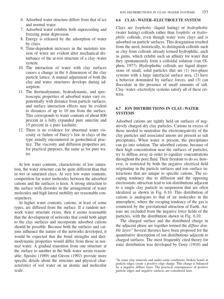 Double Layer Theory | PDF | Adsorption | Ion