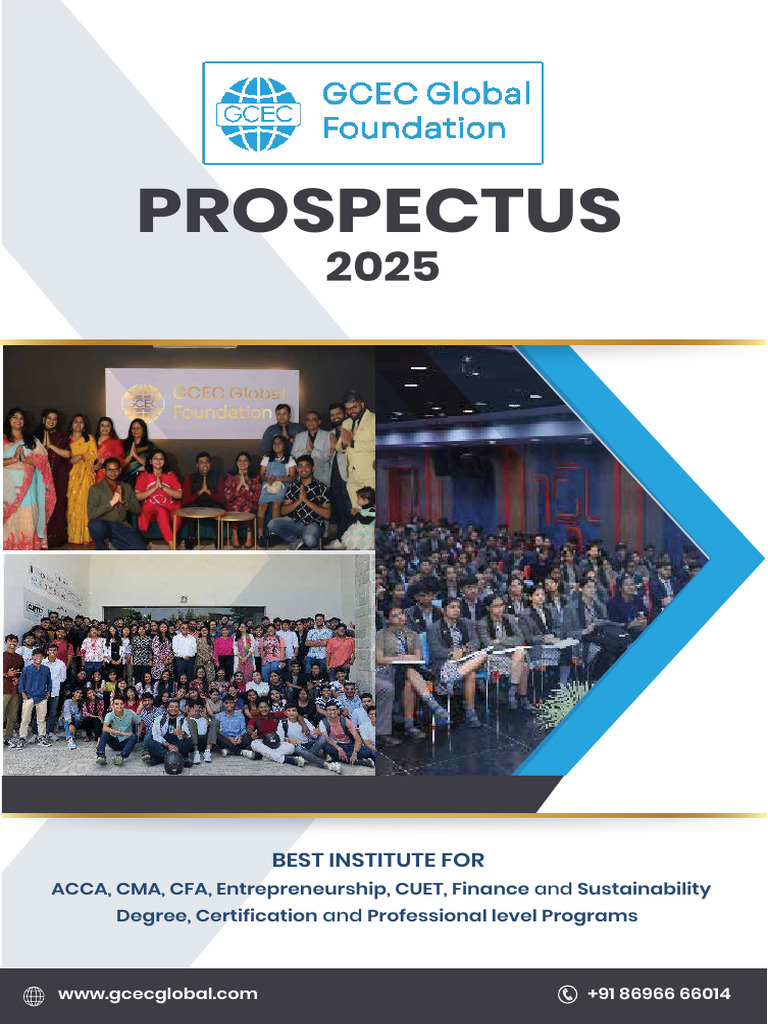 GCEC Prospectous 2025 Latest | PDF | Accountant | Analytics