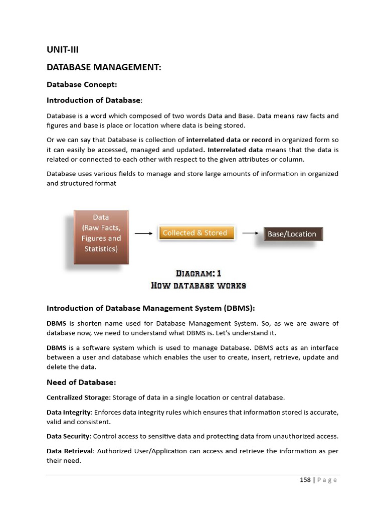 07 Database Management Systempart1 (1-20) | PDF | Databases | Sql