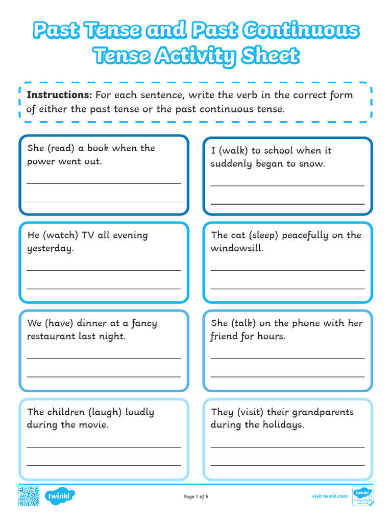 Practice Past Tense | PDF
