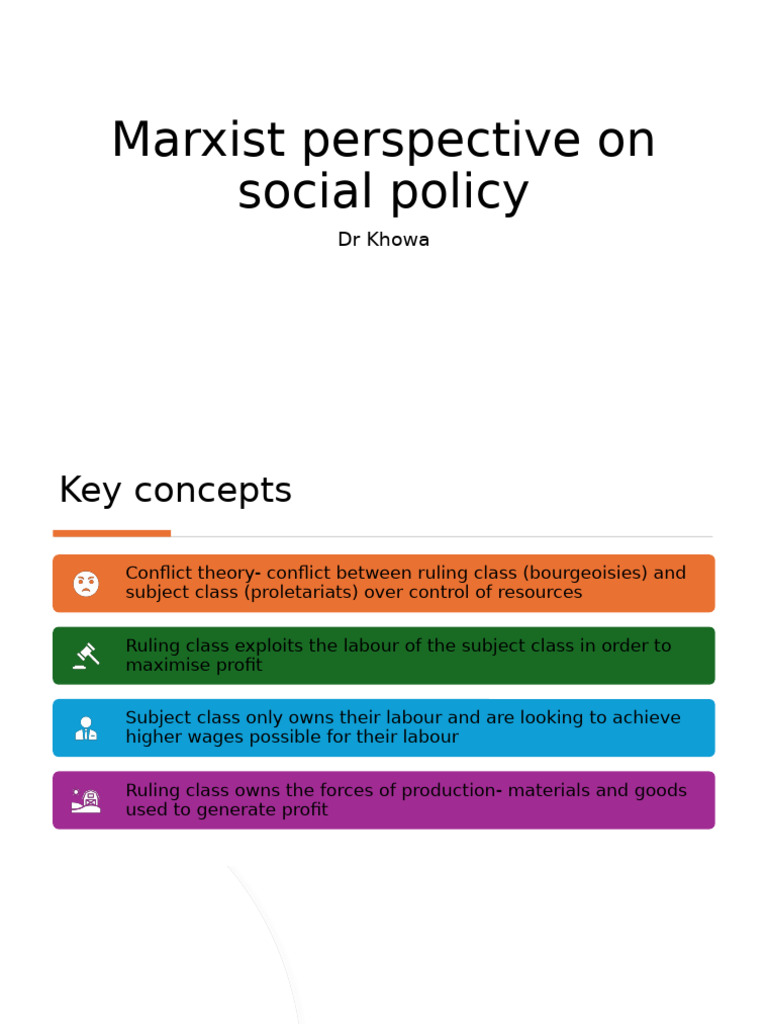 Marxist Analysis of Social Policy Issues | PDF | Marxism | Capitalism