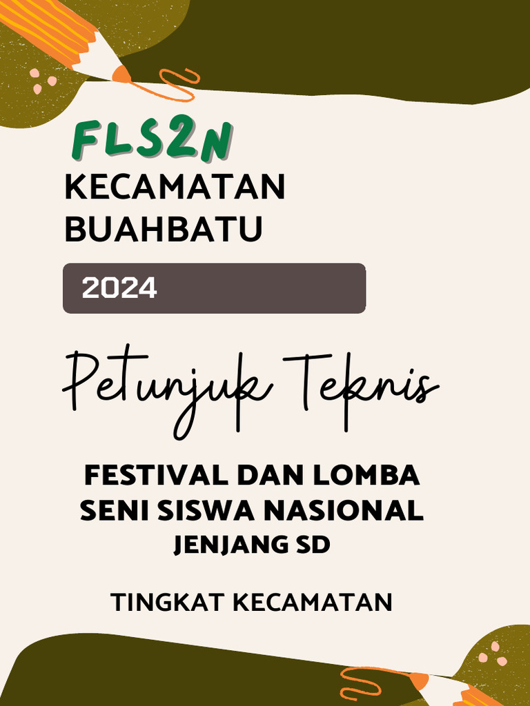 FLS2N 2024: Festival Seni SD Buahbatu | PDF