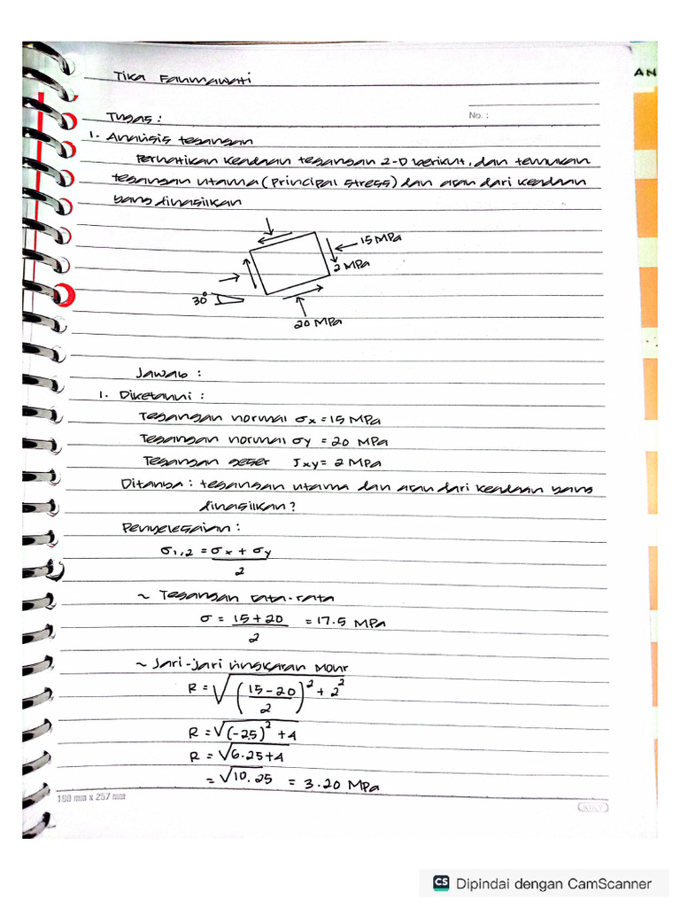 Tika Fahmawati Tugas 1 Mekbat A 010 | PDF