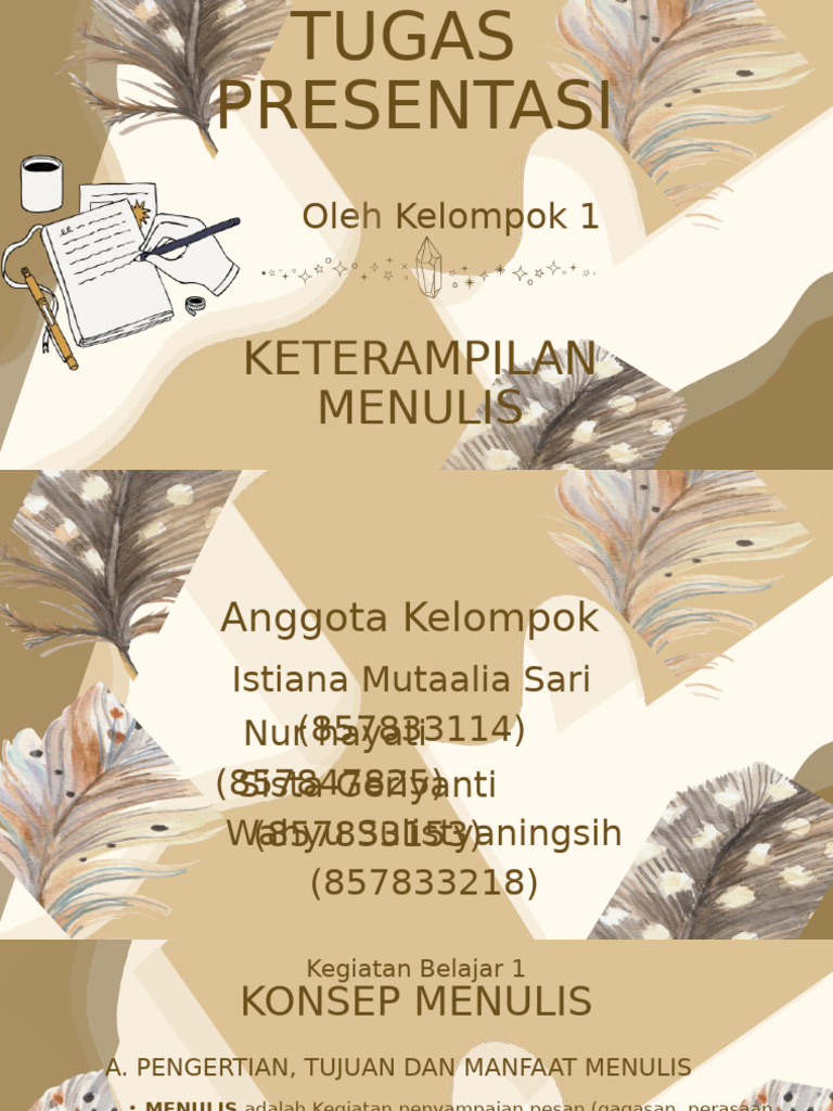 Presentasi Modul 1 | PDF