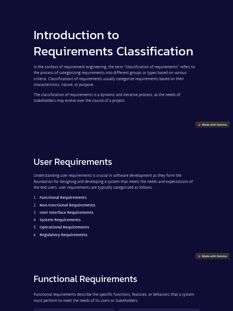 2 - Classification or Layers of Requirements | PDF | Interface ...
