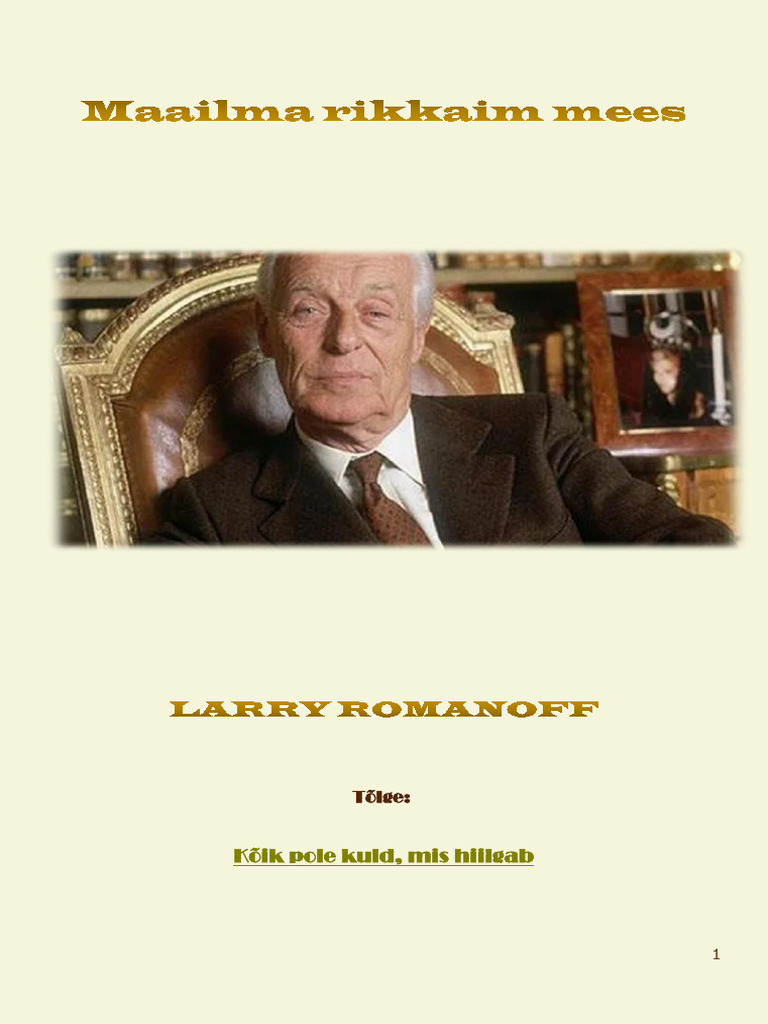 Maailma Rikkaim Mees | PDF