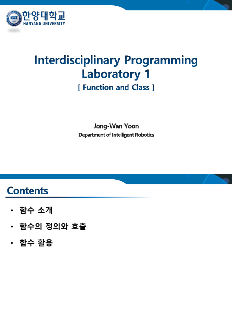 6 IPL Function Jwyoon | PDF
