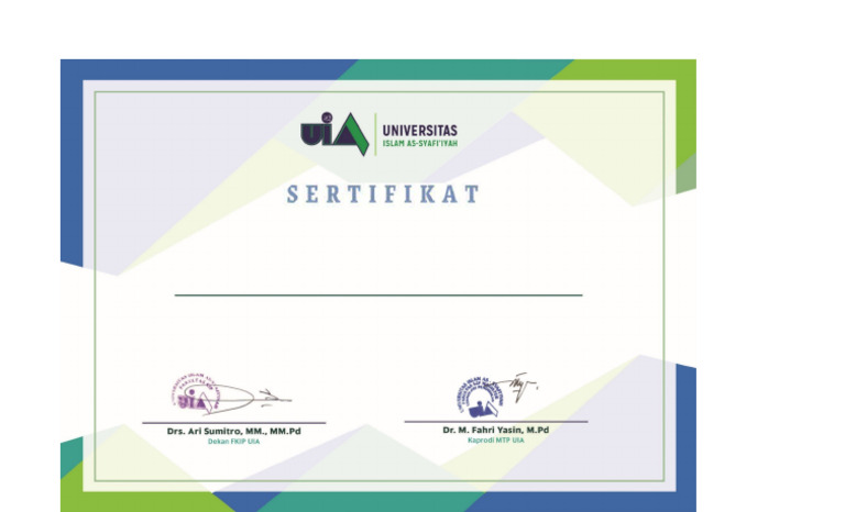 Sertikat Kemenak | PDF