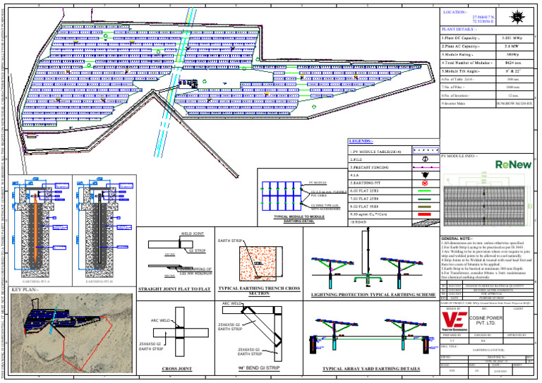 r2 Vepl Ce Doc 35(b) Earthing Layout | PDF | Navigation | Elementary ...