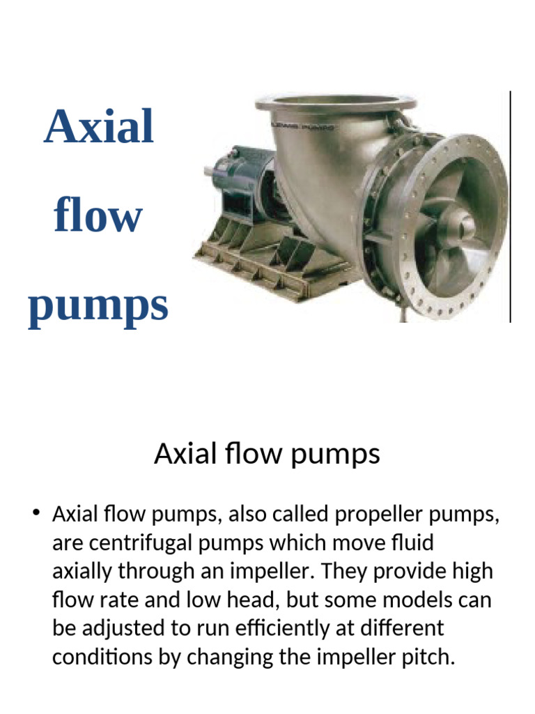 ADS Axial Flow Pump New | PDF
