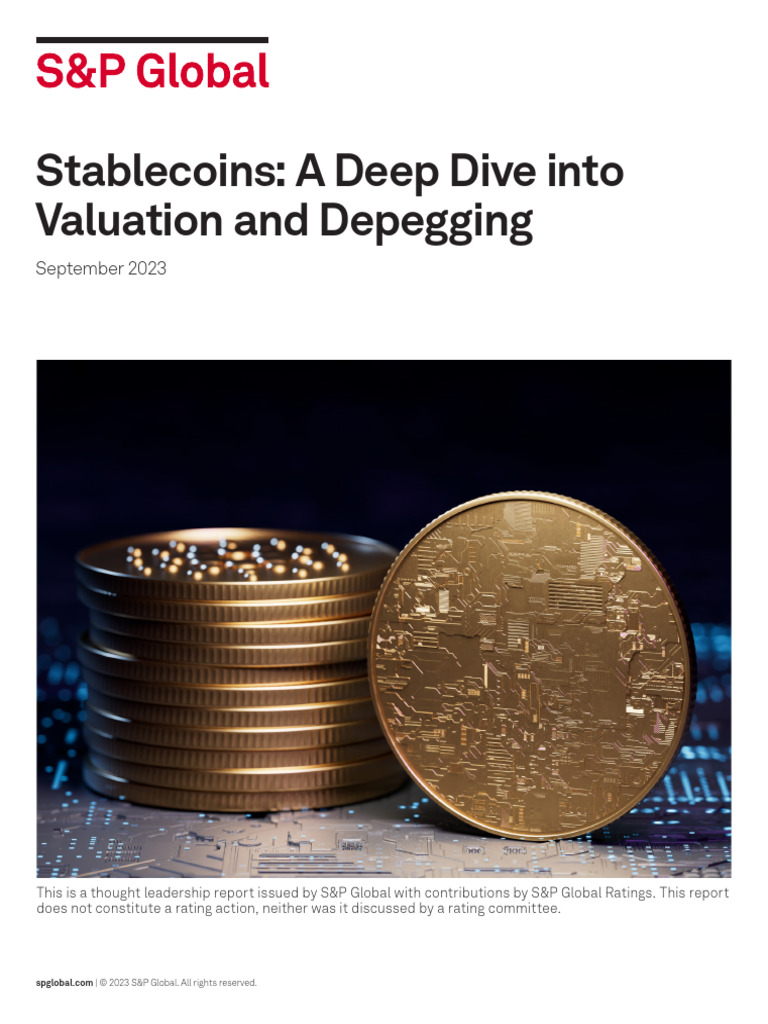 Stablecoins: A Deep Dive Into Valuation and Depegging: September 2023 | PDF | Money | Market ...