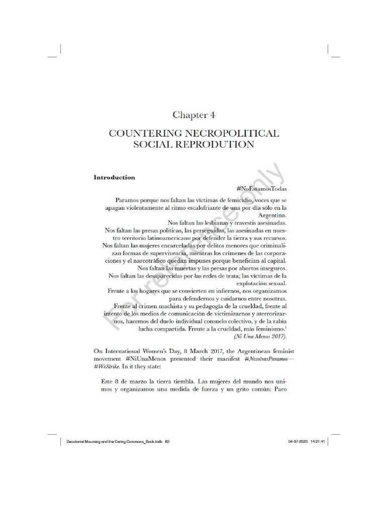 Chapter4 CounteringNecropoliticalSocialR | PDF