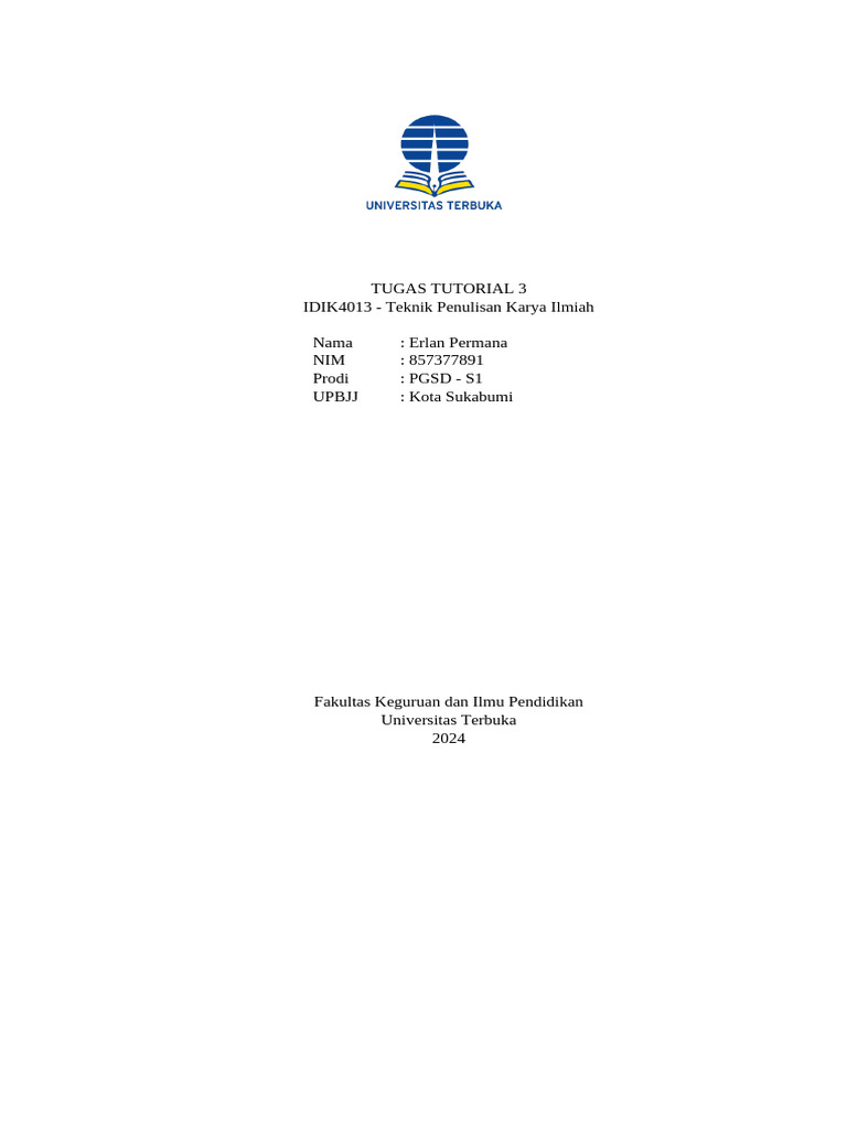 tt3 Pert 7 Teknik Penullisan Karya Ilmiah | PDF