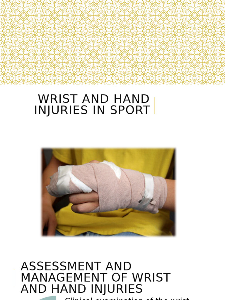 Wrist & Hand Injuries | PDF | Thumb | Finger