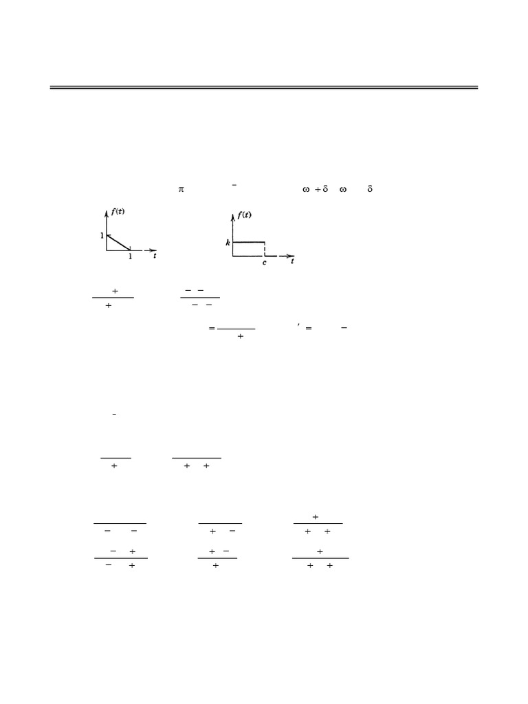 MA2006 Tutorials-11 and 12 | PDF | Laplace Transform | Differential ...