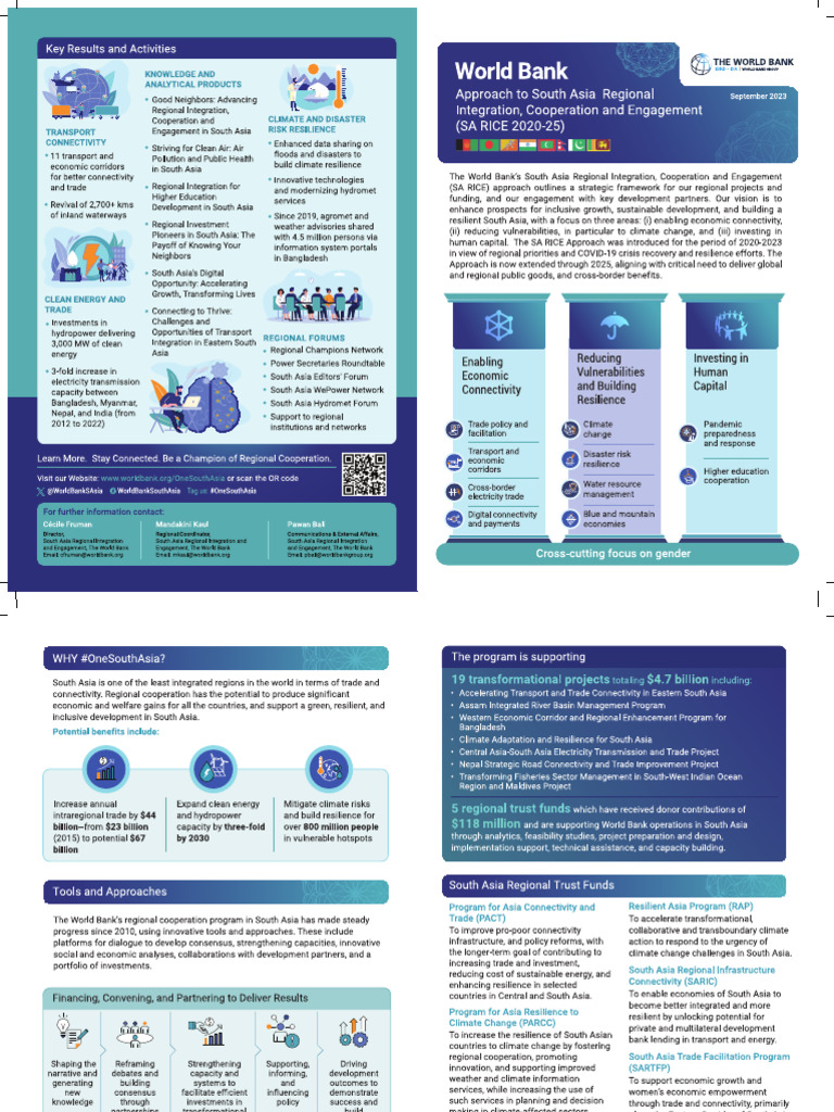 One South Asia Brochure | PDF