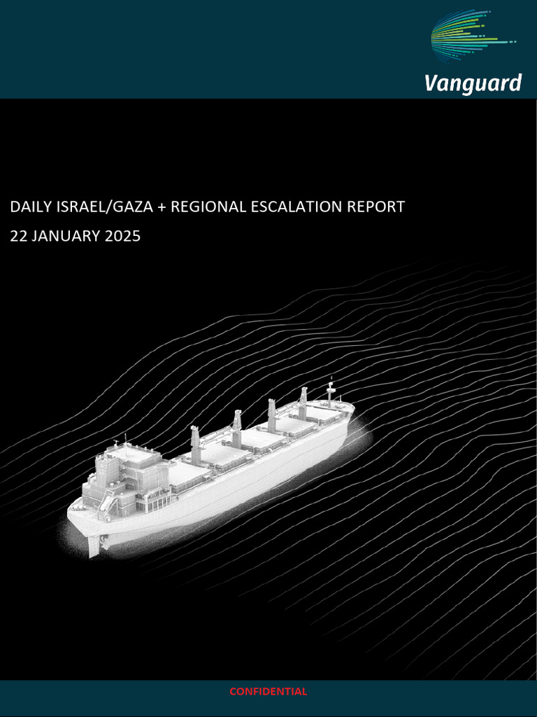 Vanguard Daily Israel Gaza Regional Escalation | PDF | Hamas | Gaza Strip
