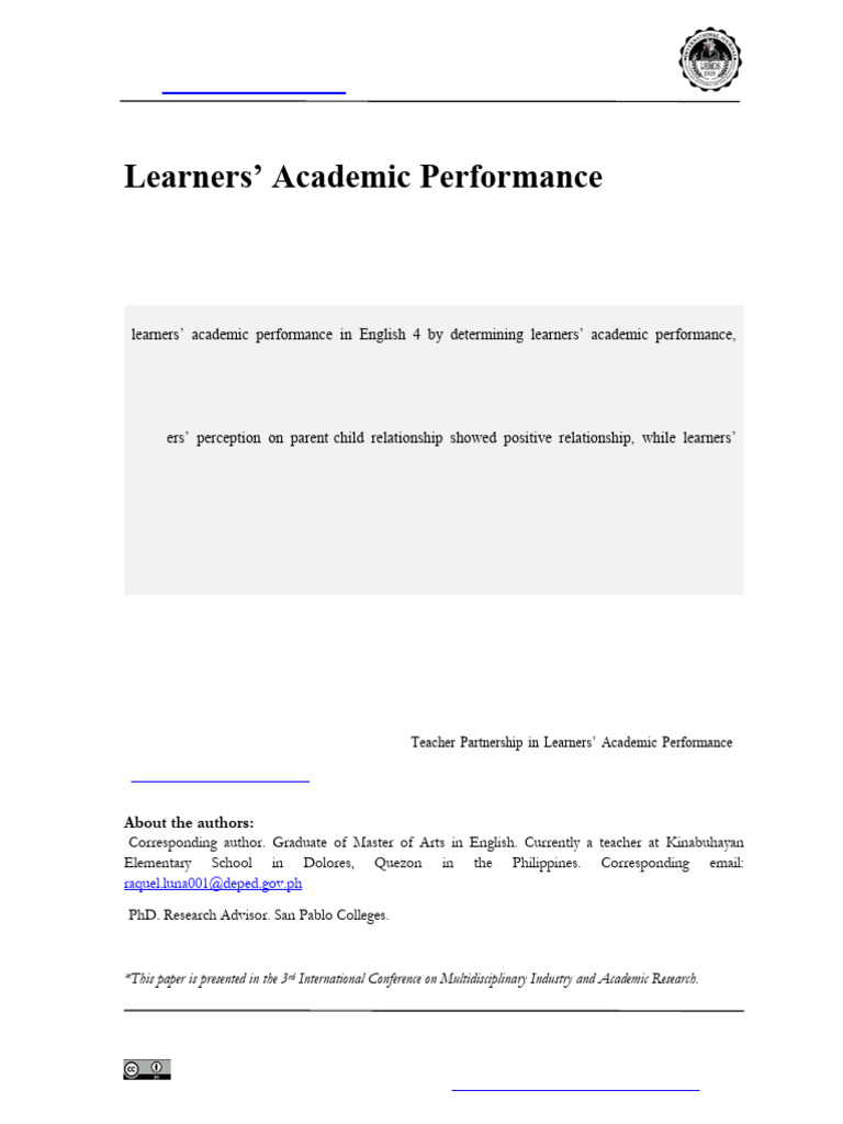 Ijemdsv42792 250409 090817 | PDF | Learning Styles | Teachers