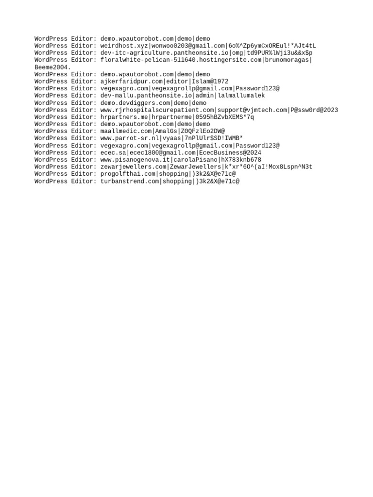 Wordpress Editor Valid | PDF