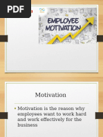 Financial Motivation Methods Explained | PDF | Salary | Employment