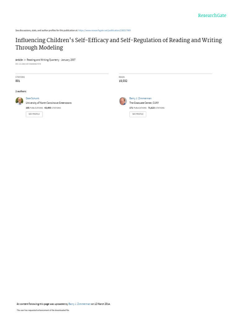 2-2-3-Influencing Children's Self-Efficacy and Self-Regulation of Reading and Writing Through ...