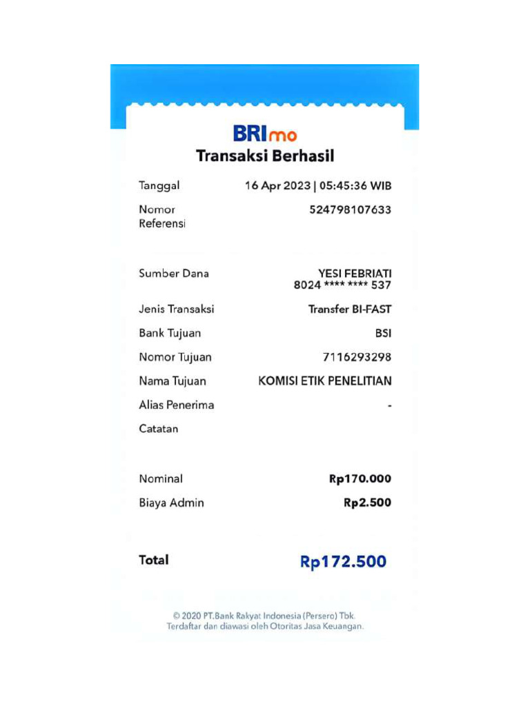 Pengajuan Etik_Ningsih_Gizi | PDF