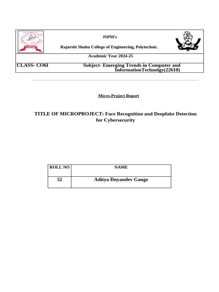 Aditya Eti Micro Project | PDF | Authentication | Computer Security
