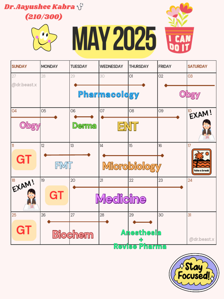DR - Aayushee Monthly Schedule | PDF