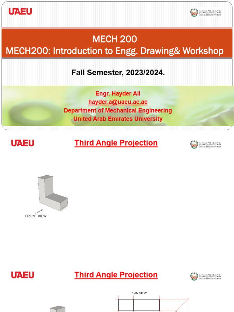 5) Sketching-Multiview-Orthographic-Projection | PDF