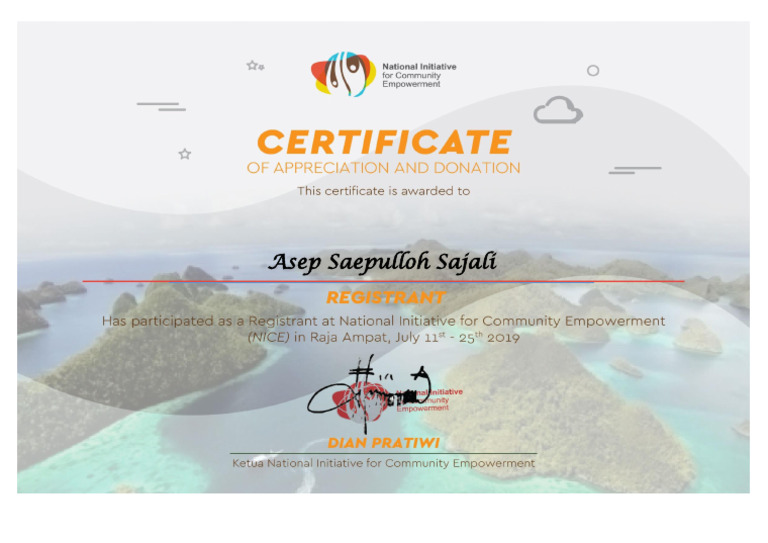 National Initiatives For Community Empowerment - Lombok - Asep ...