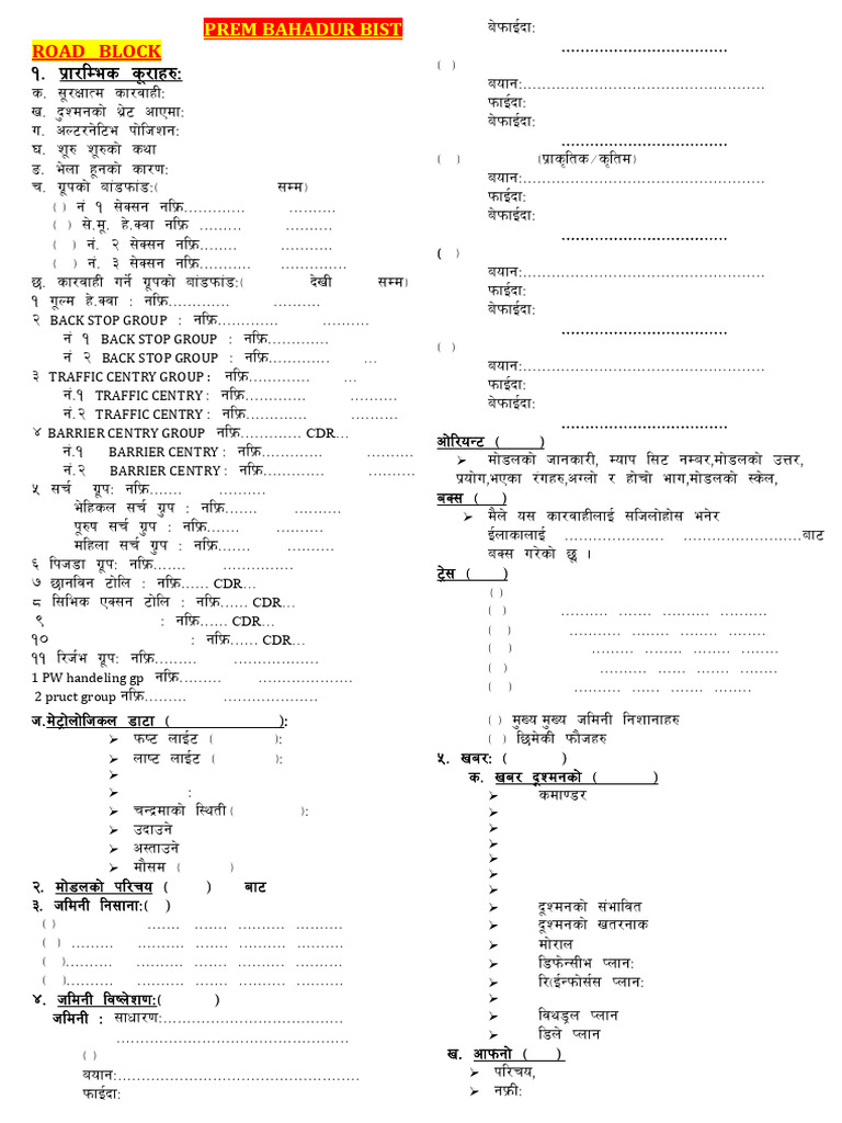 Varbal Order (Prem Bist) | PDF