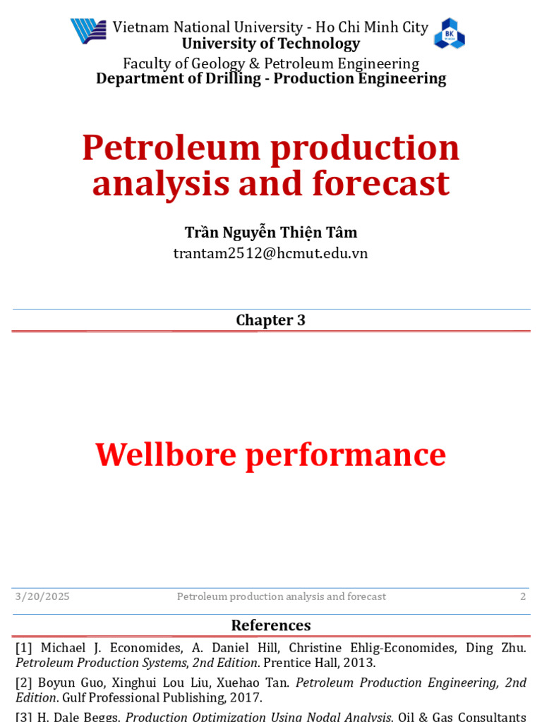 Chapter 3 Wellbore Performance | PDF | Fluid Dynamics | Reynolds Number
