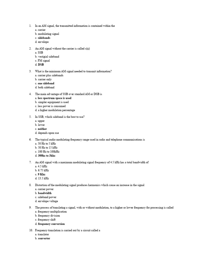 MODERN ELECTRONIC COMMUNICATION Frenzel part 4 | PDF