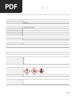 MSDS - Su 319 | PDF | Personal Protective Equipment | Safety