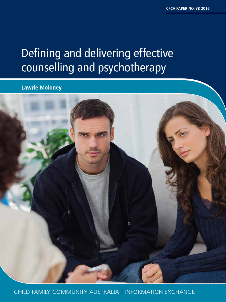 Defining and delivering effective counselling and psychotherapy | PDF ...