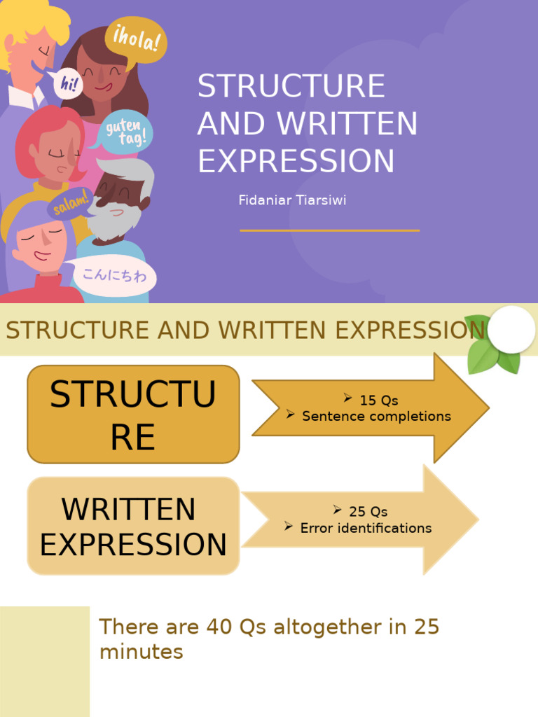 TOEFL Structure and Written Expression Guide | PDF | Mercury (Planet ...