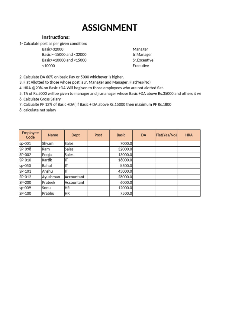Assignment | PDF