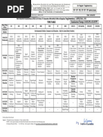 RTU 5th Sem Exam Time Table 2024-25 | PDF | Academic Term | Engineering