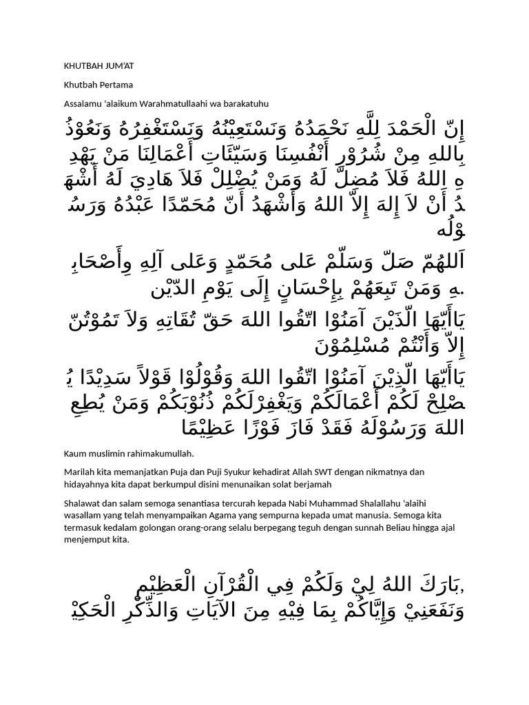 Contoh Do'a | PDF