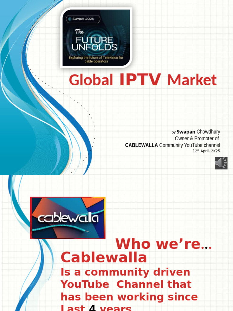 #02 - Global IPTV Market - NEW-12-04'2K25 | PDF