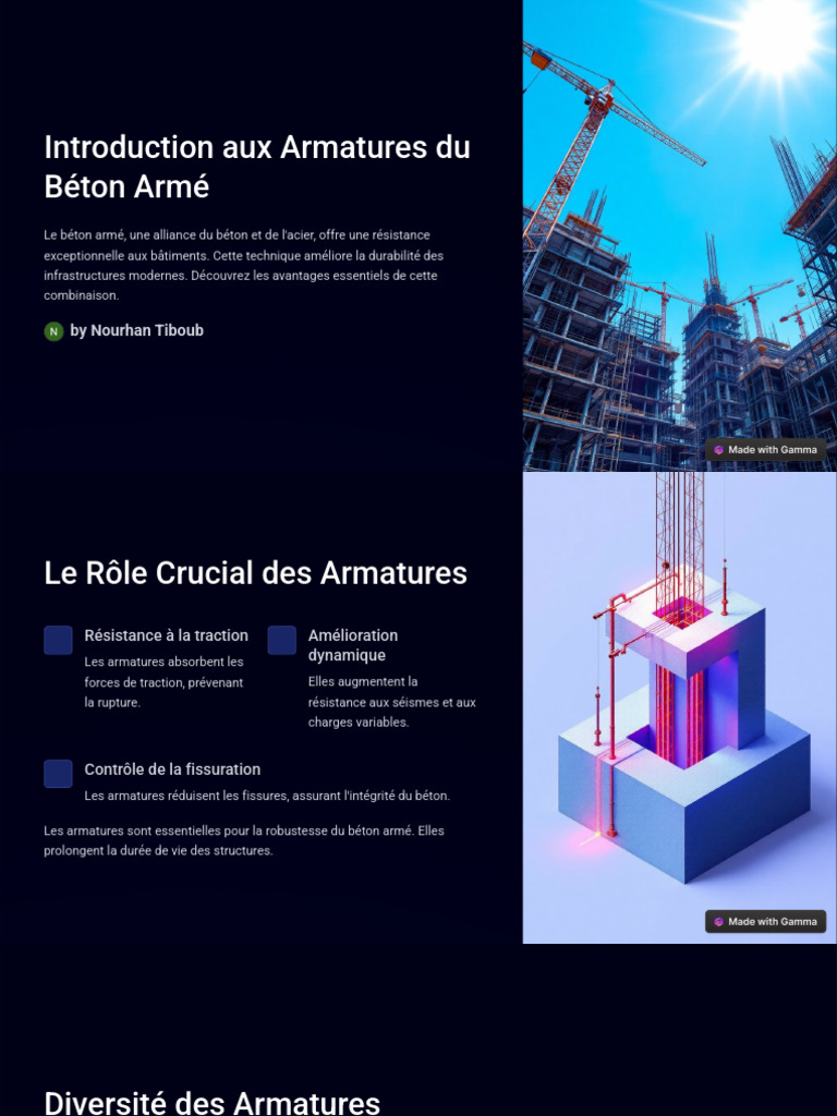 Armatures en Béton Armé : Guide Complet | PDF | Béton | Béton armé