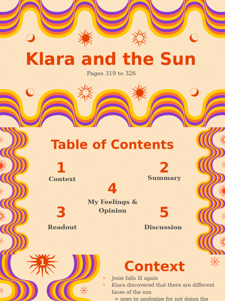 Klara's Journey with Josie's Illness | PDF