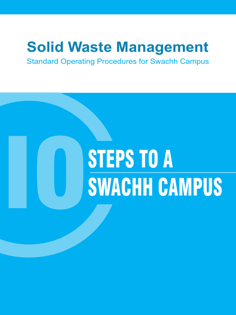 Standard Procedures for Waste Management | PDF | Waste | Waste Management