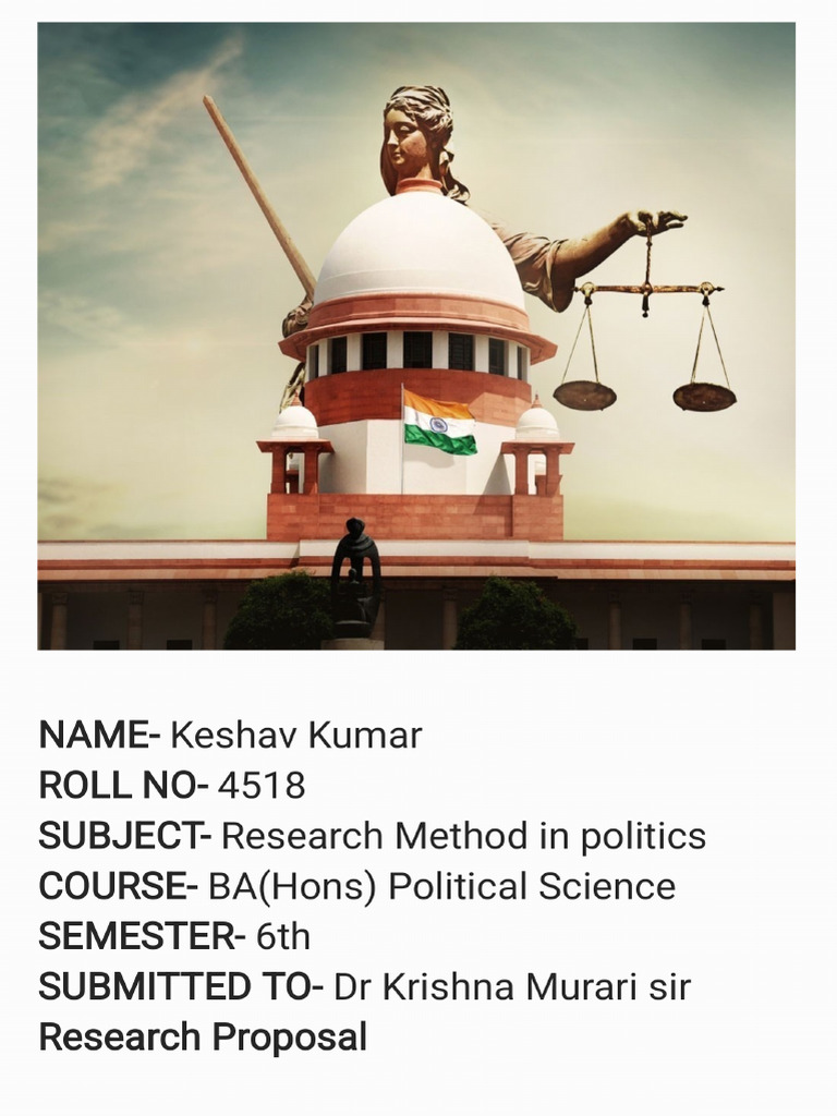 Resarch Proposal | PDF